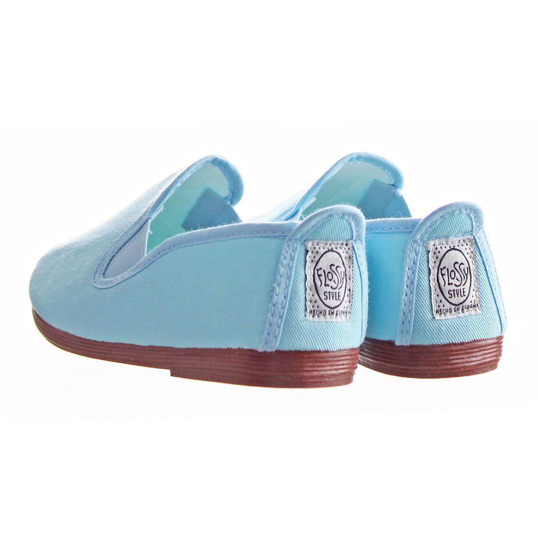 Flossy Celeste Kids Blue Plimsolls – Sport It First
