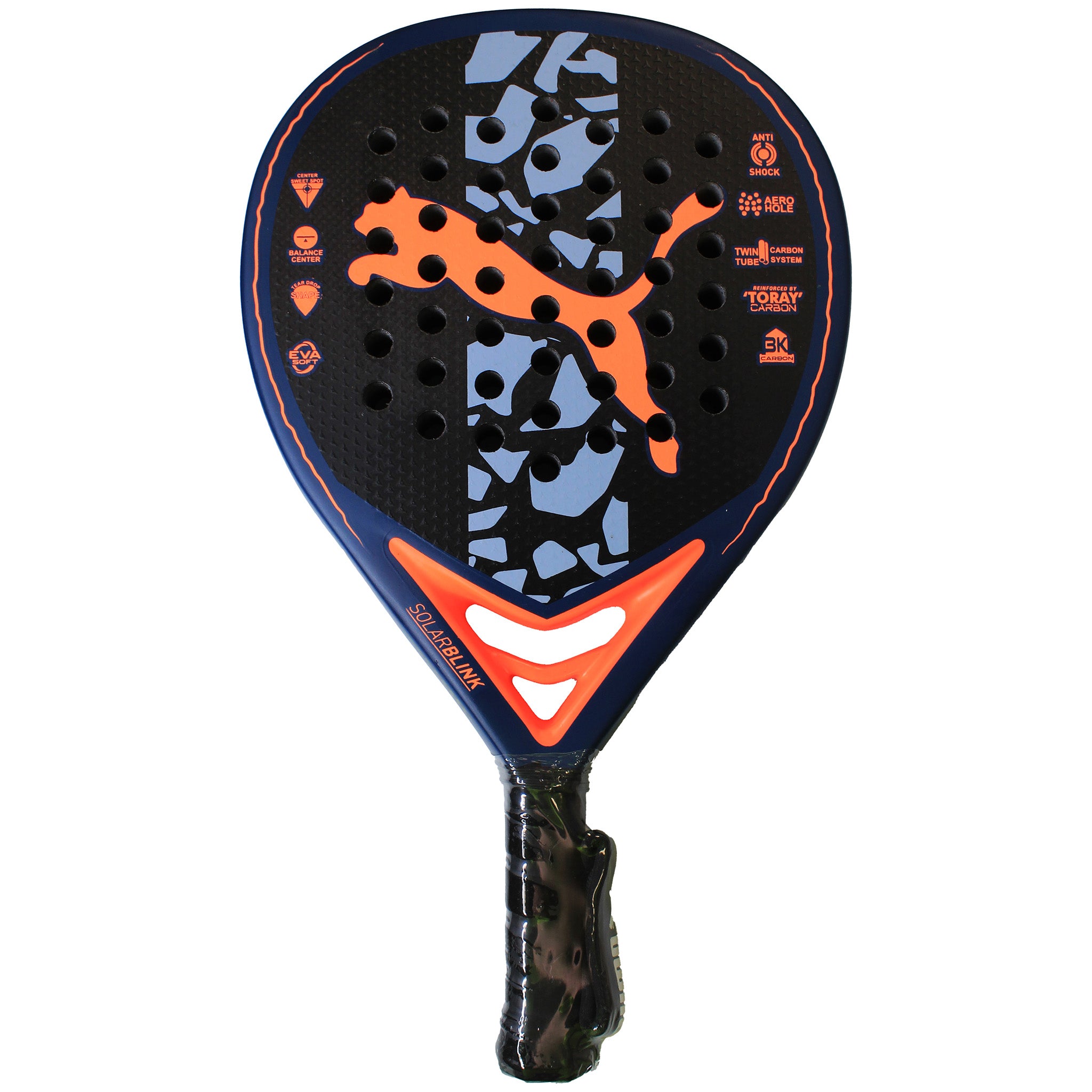 Puma Solar Blink Power Navy Padel Racket – Sport It First