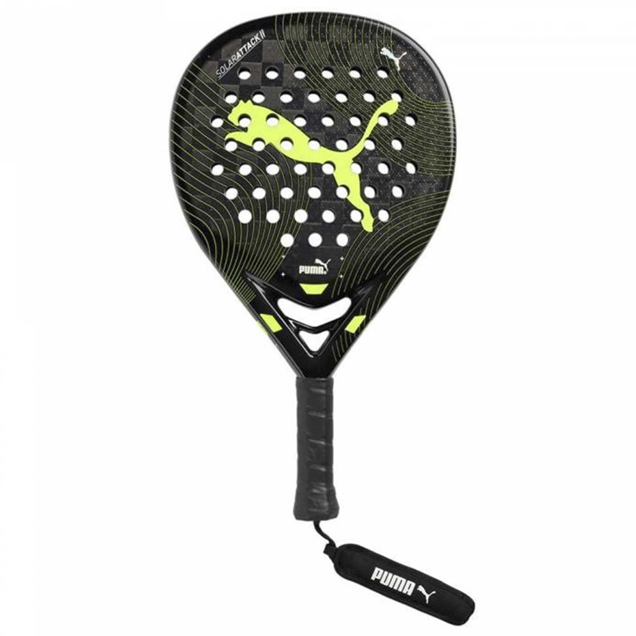 Puma Solar Attack II Control Mens Black Padel Racket – Sport It First