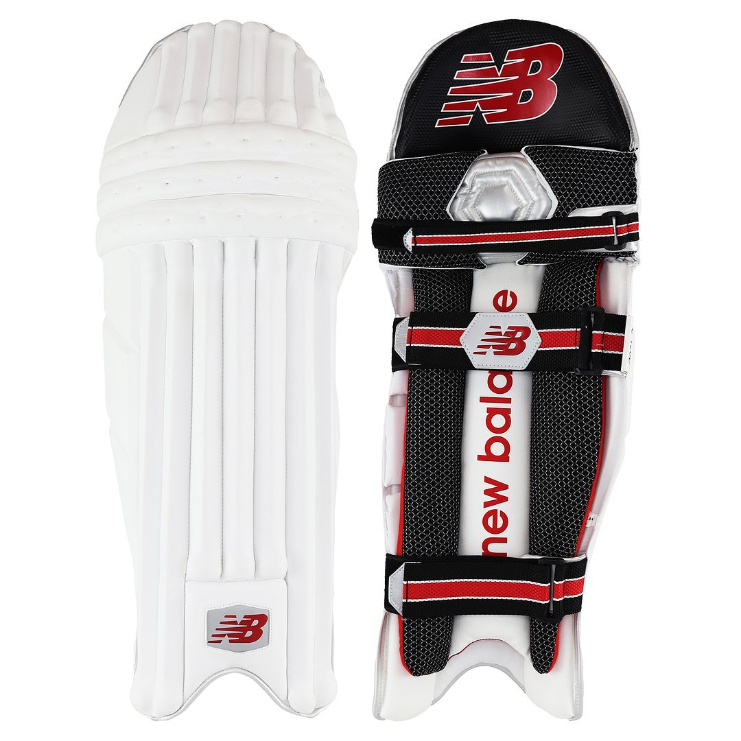 New Balance TC 1260 Adults Mens White Cricket Batting Pads – Sport It First