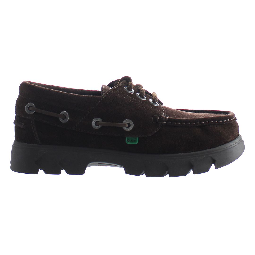 Kickers Lennon Mens Dark Brown Shoes – Sport It First