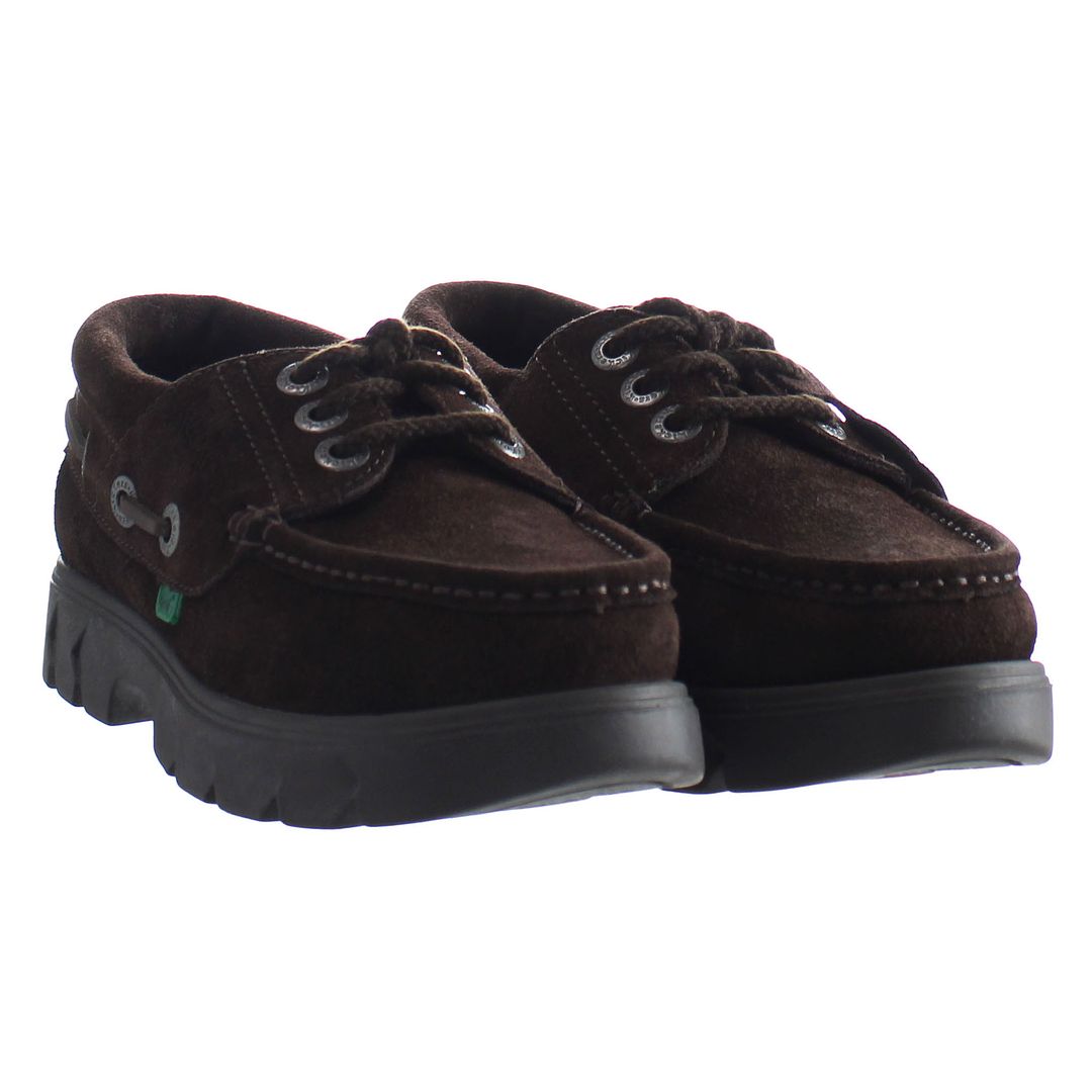 Kickers Lennon Mens Dark Brown Shoes – Sport It First