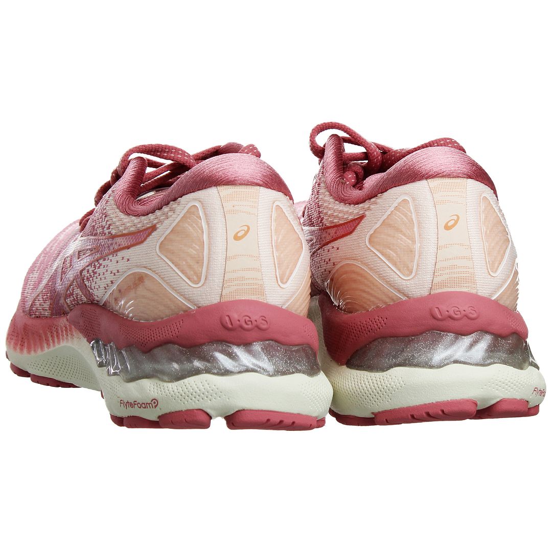 Asics Gel-Nimbus Womens Pink Running Trainers – Sport It First