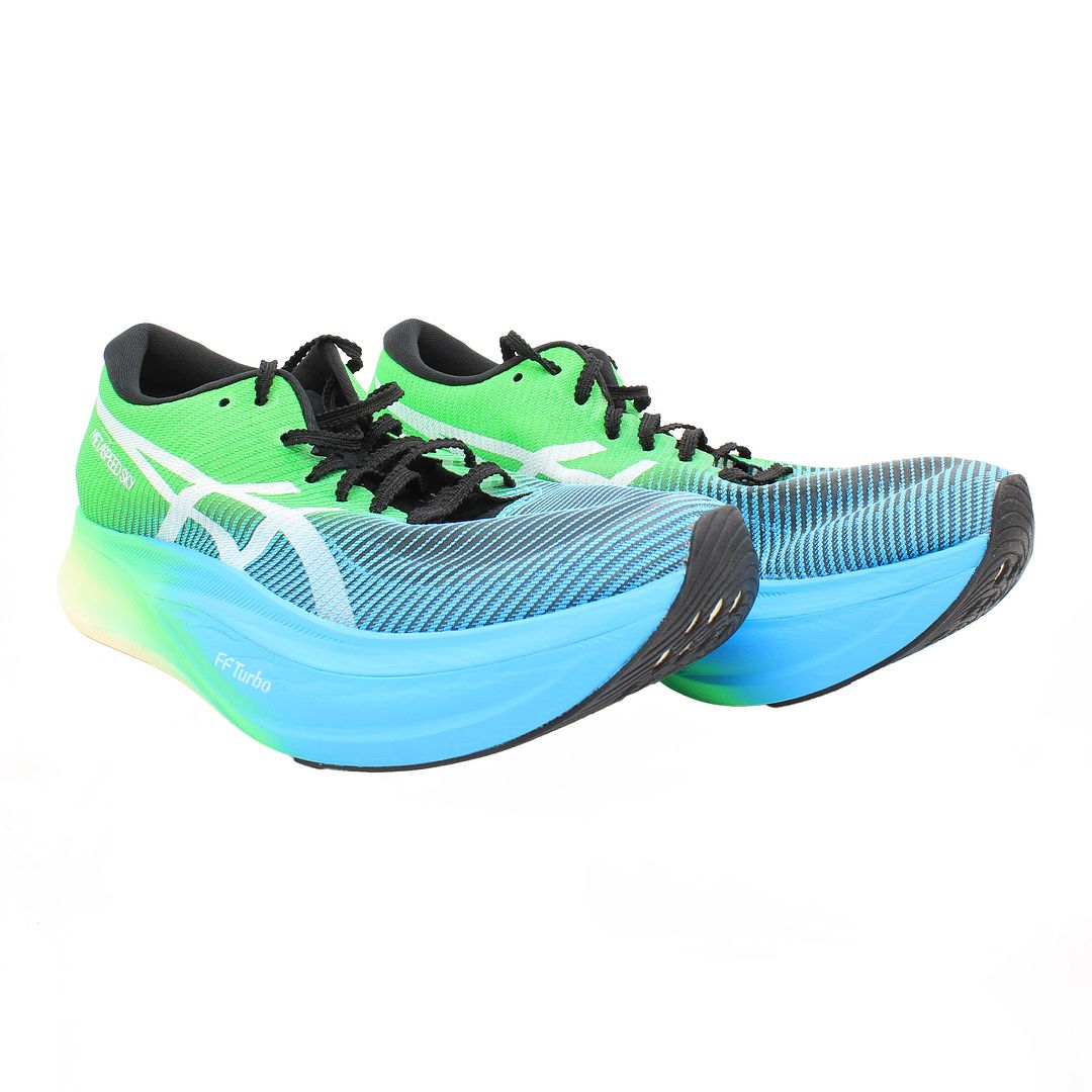 Asics Metaspeed Sky+ Mens Blue/Green Running Trainers NO BOX – Sport It ...