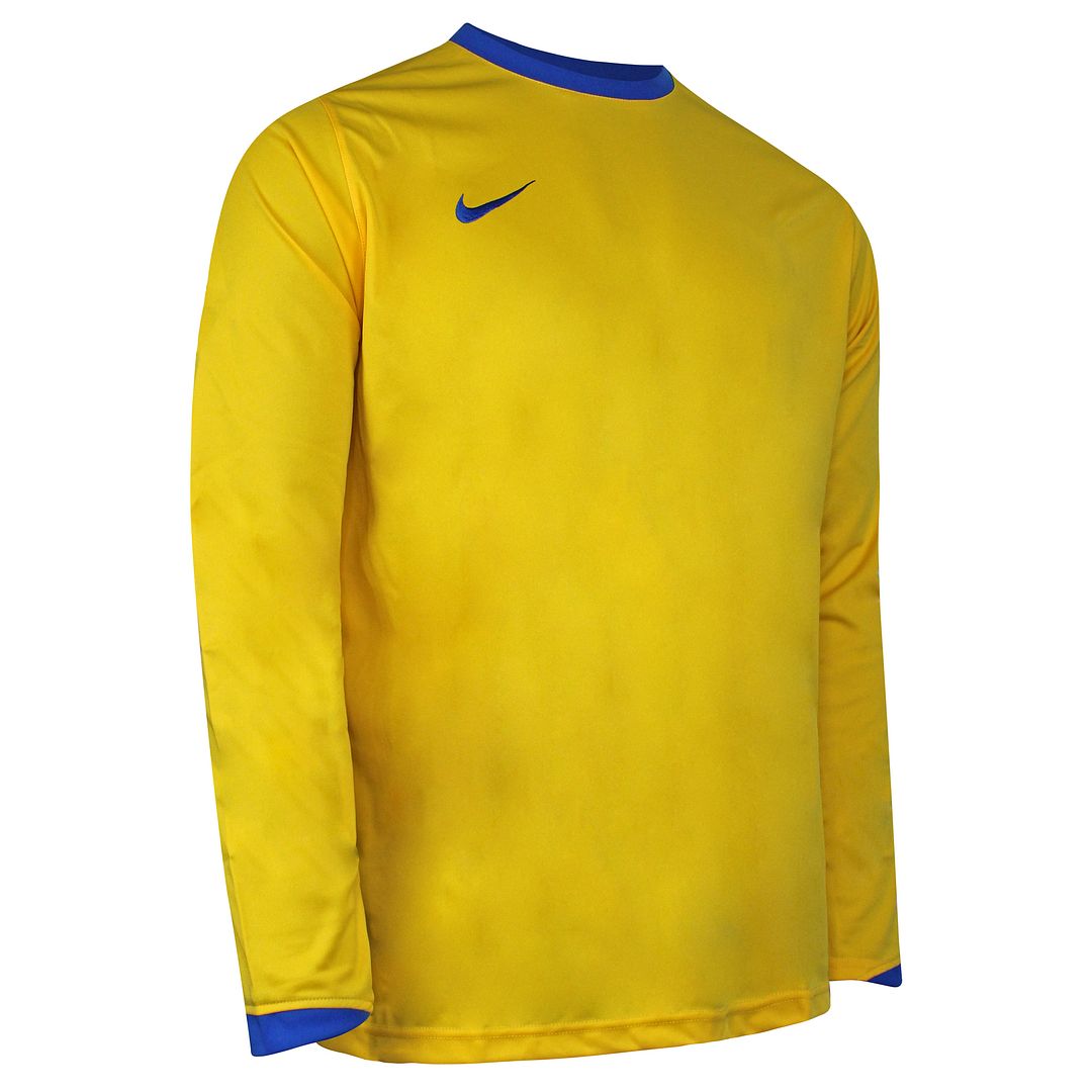 Nike Logo Mens Yellow Football Top – Sport It First