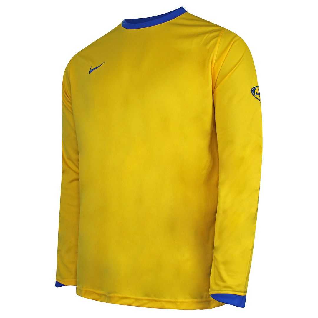Nike Logo Mens Yellow Football Top – Sport It First