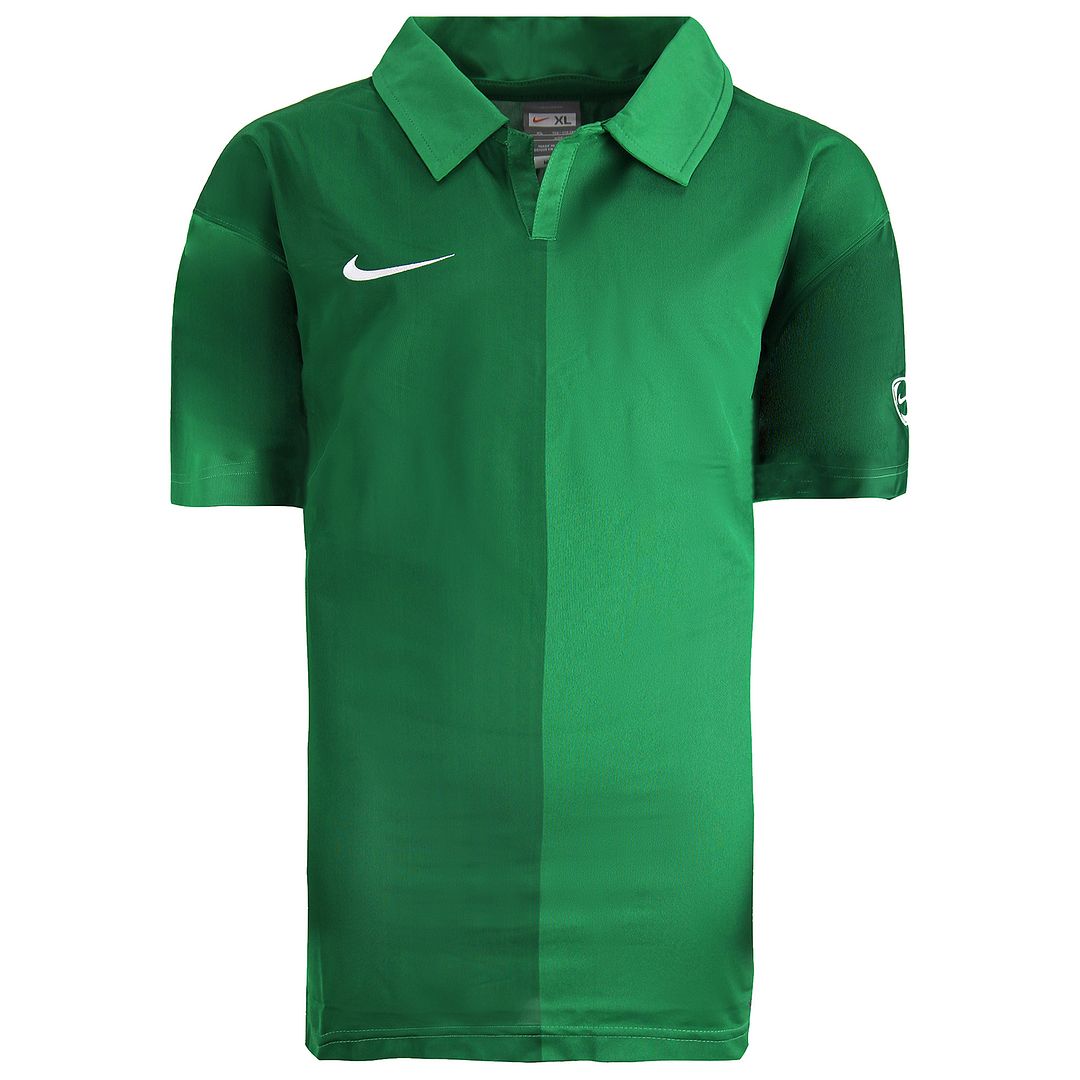 Nike Swoosh Kids Green Football Top – Sport It First