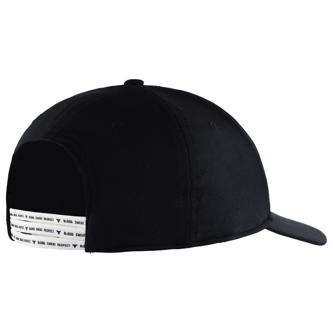 Under Armour Project Rock Logo Mens Black Cap – Sport It First