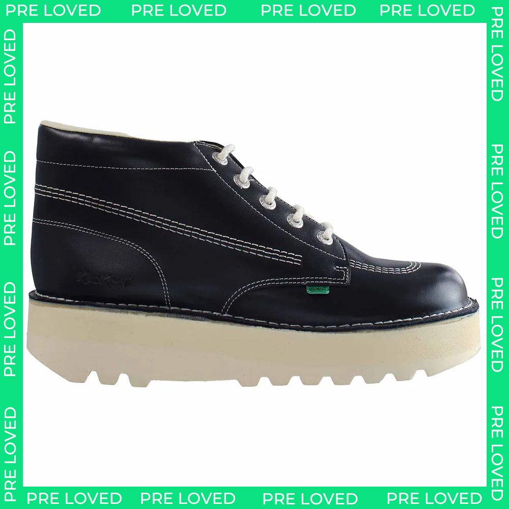 Kickers Hi Stack Platform Mens Navy Boots NO BOX – Sport It First