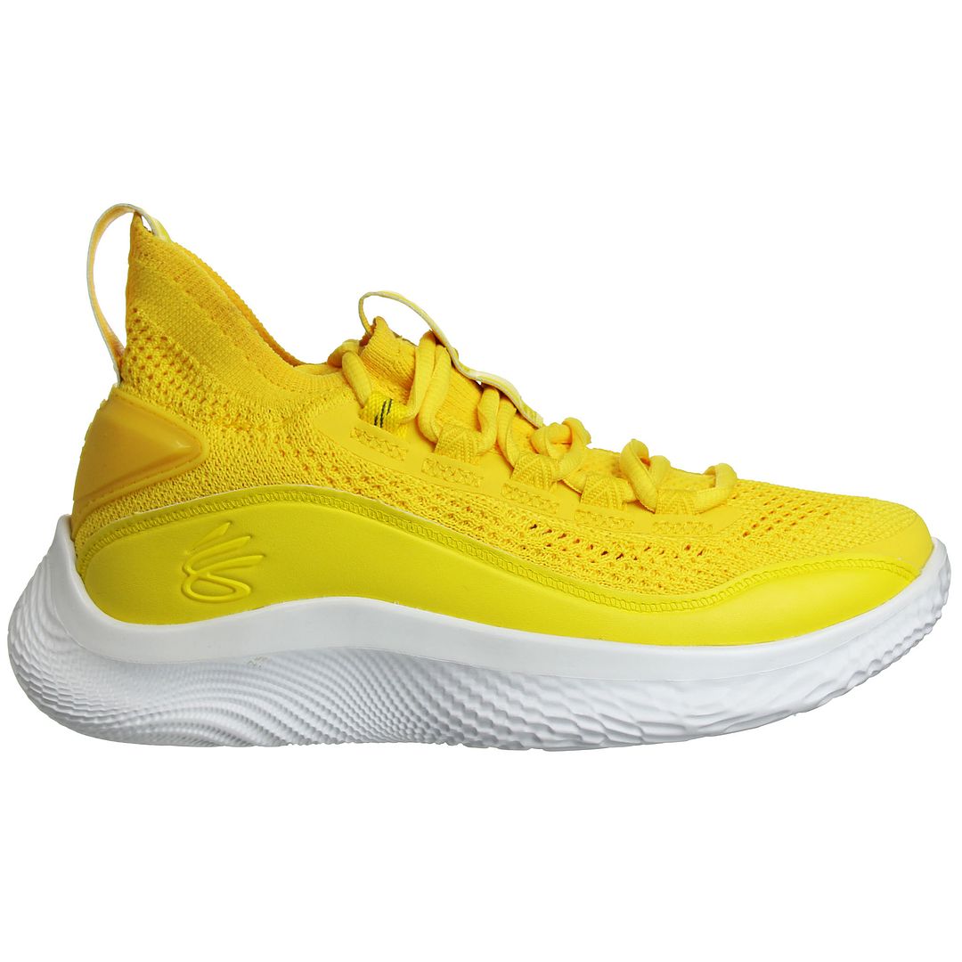 Under Armour Curry Flow 8 GS Kids Yellow Trainers – Sport It First