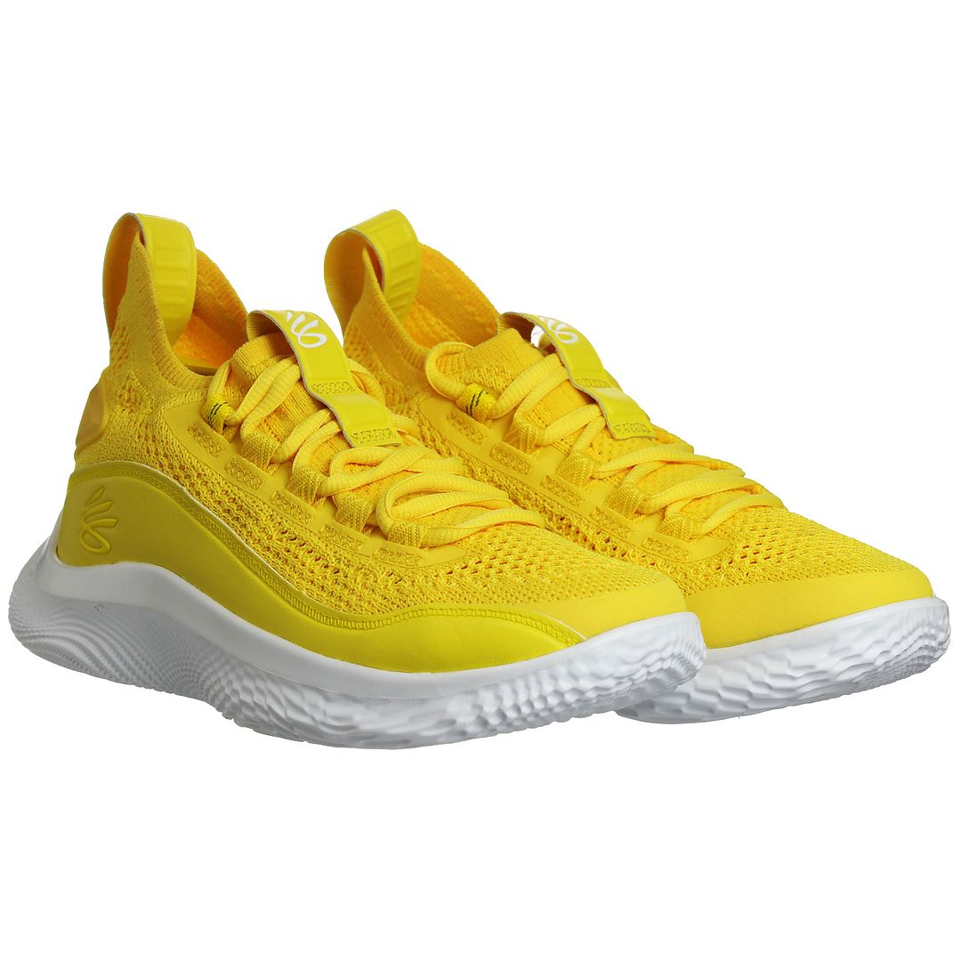 Under Armour Curry Flow 8 GS Kids Yellow Trainers – Sport It First