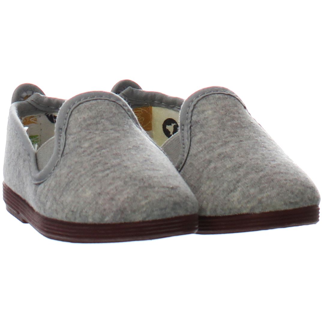 Flossy Pamplona Kids Grey Plimsolls – Sport It First