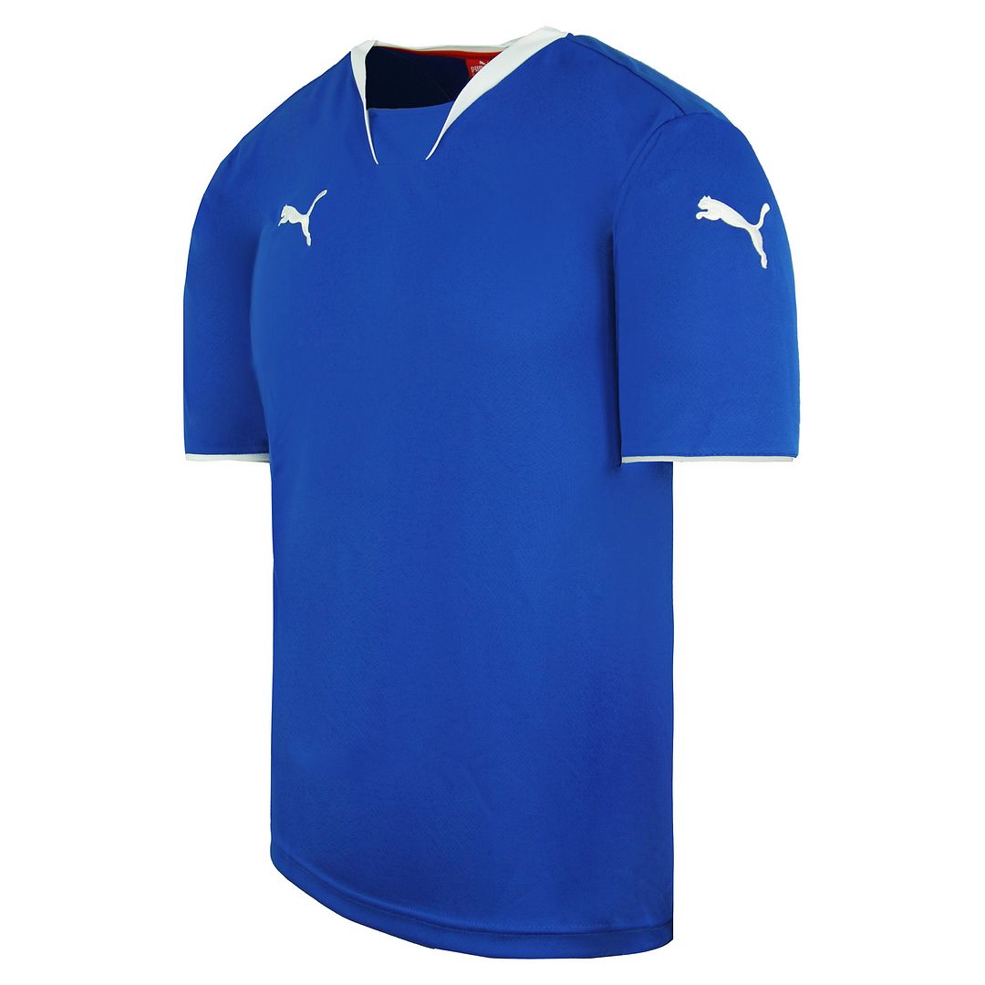 Puma V-Kon Mens Blue/White Football Shirt – Sport It First