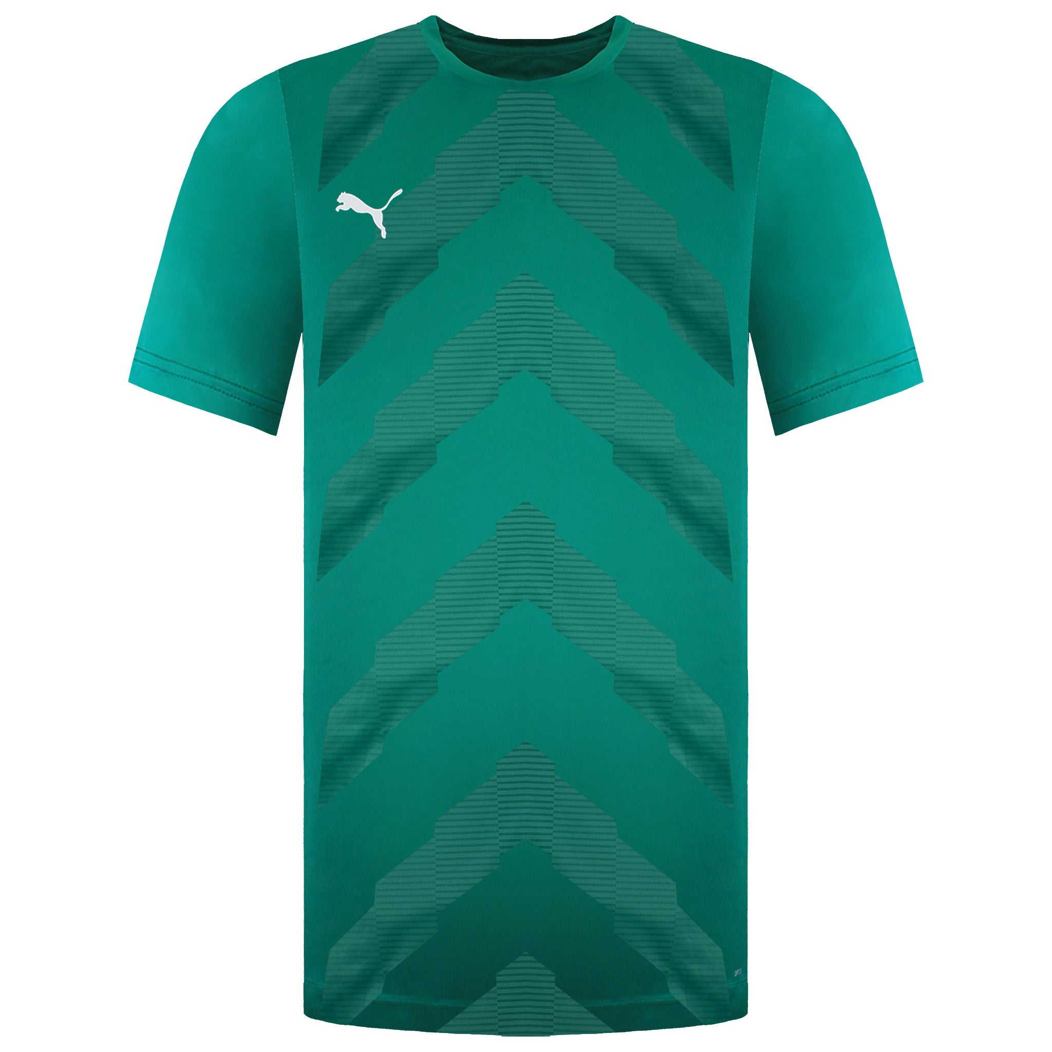 Puma TeamGlory Mens Green Football Top – Sport It First