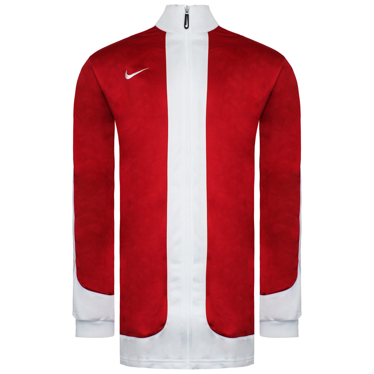 Nike Logo Mens Red/White Track Jacket – Sport It First
