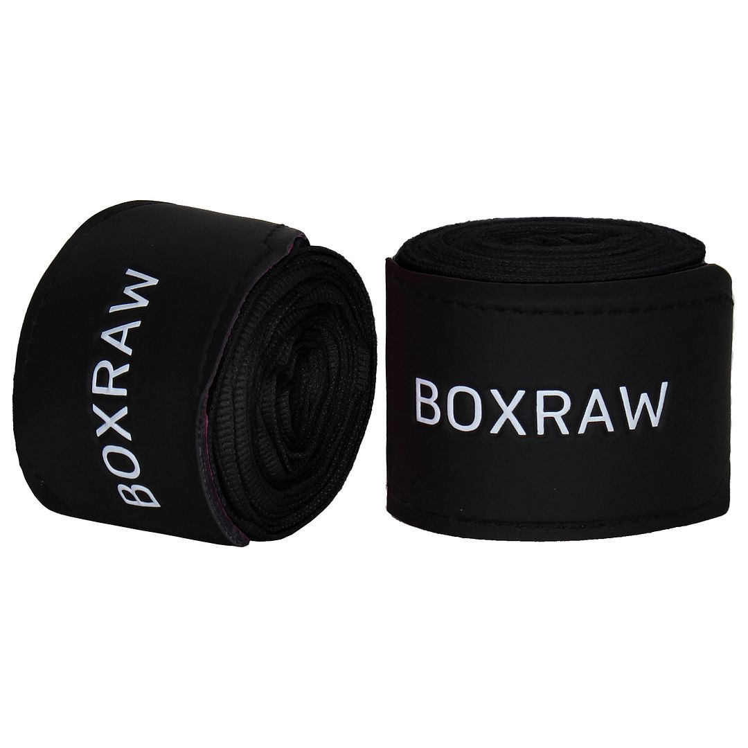 BoxRaw 3m Mens Black Hand Wraps – Sport It First