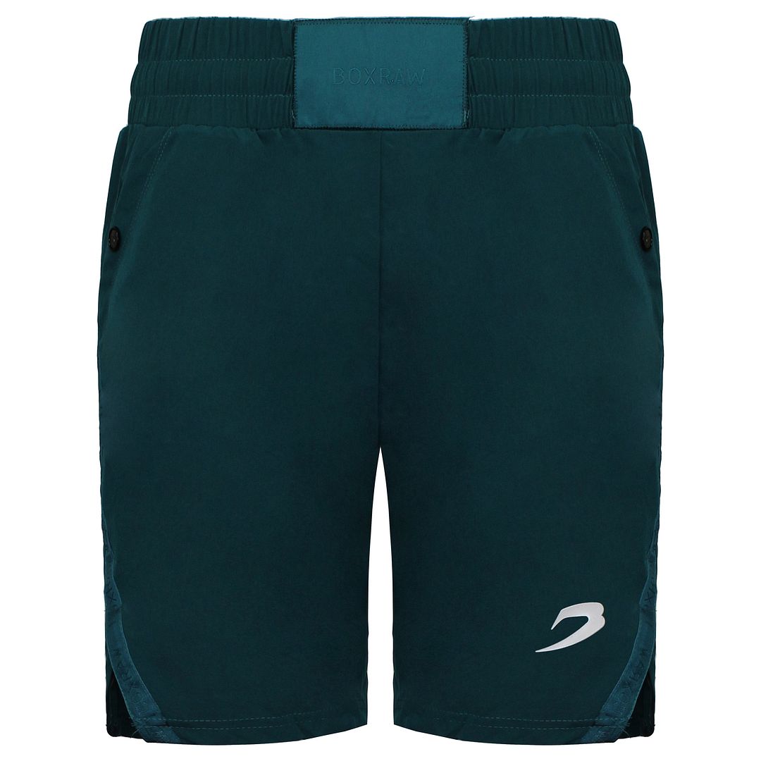 BoxRaw 2in1 Pep Mens Green/White Shorts – Sport It First