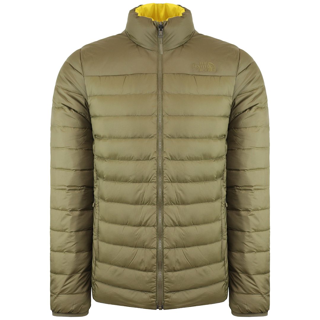 The North Face Manchu Mens Green/Yellow Reversible Jacket – Sport It First