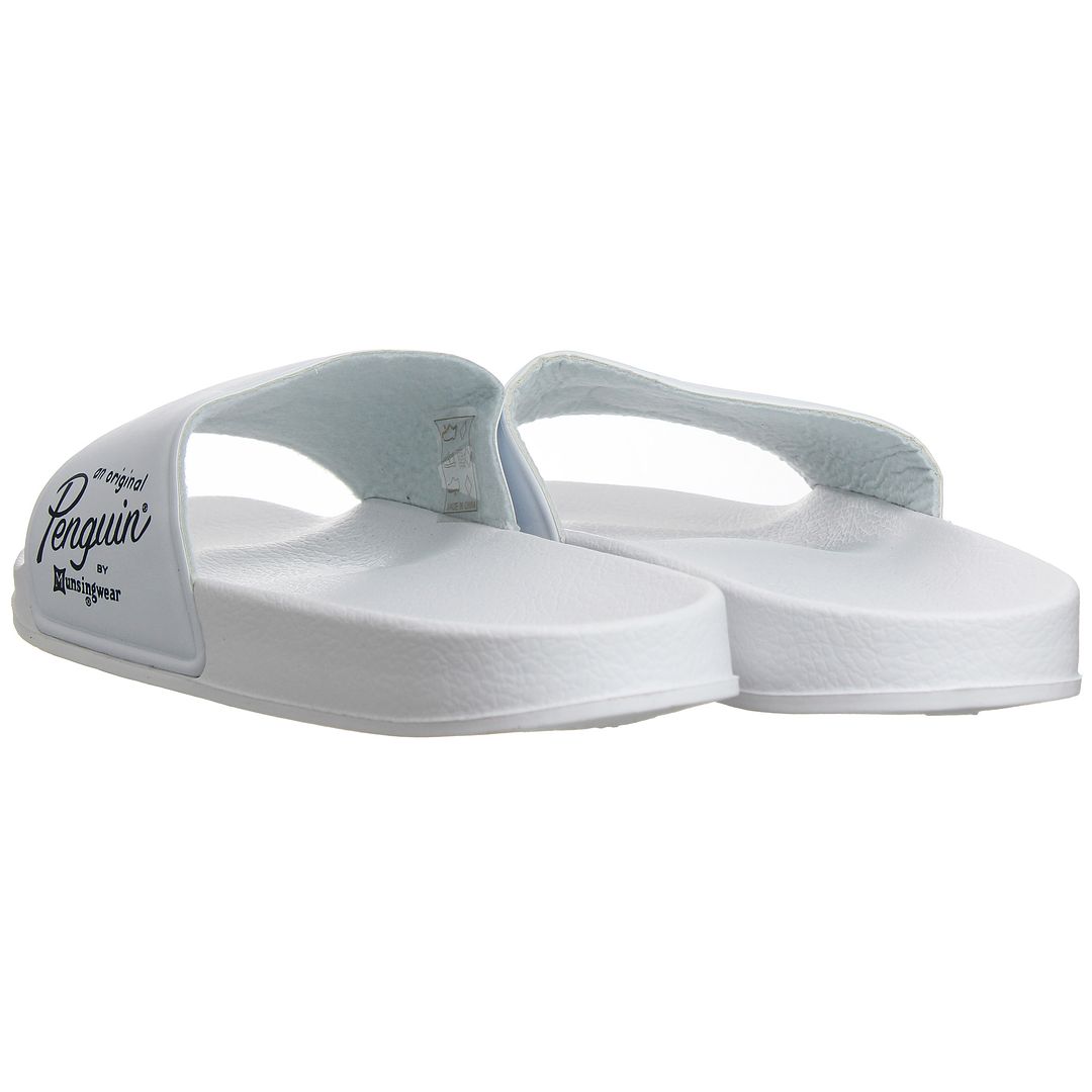 Original Penguin Passer Mens White Sliders – Sport It First