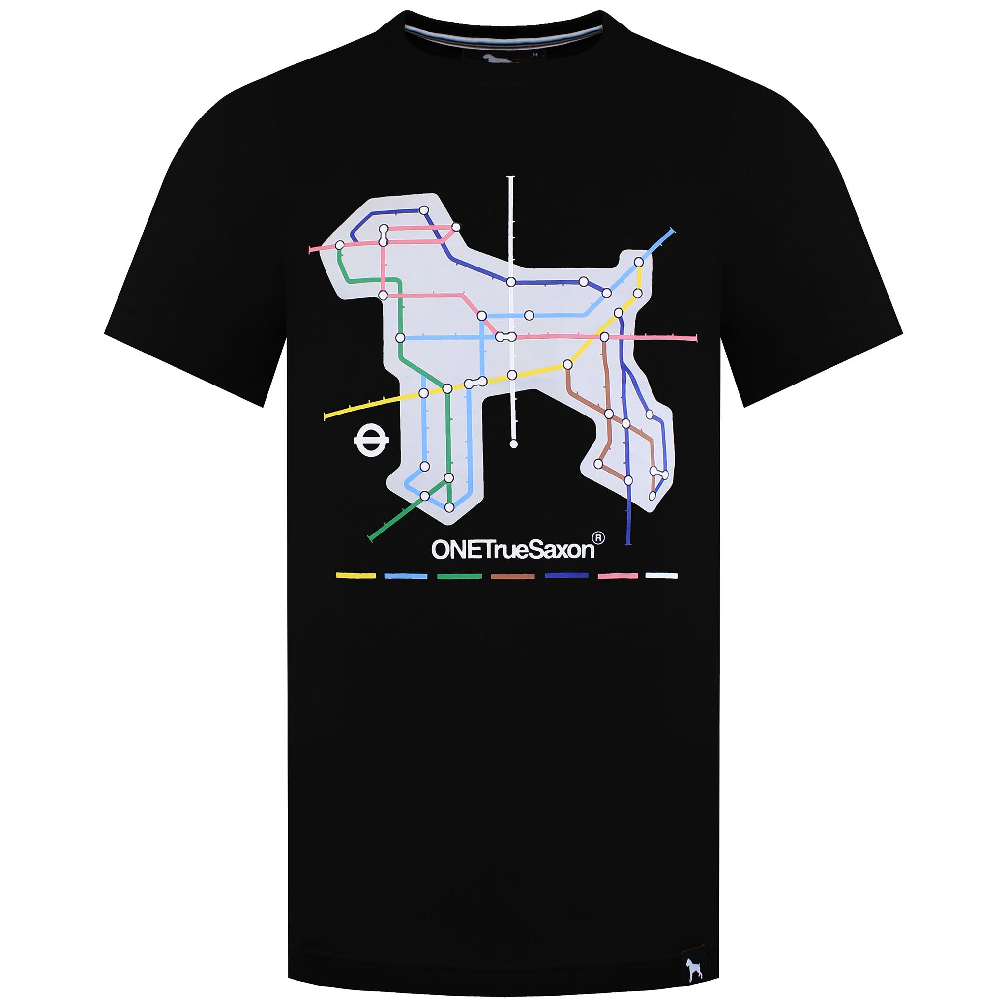 One True Saxon Station Mens Black T-Shirt – Sport It First