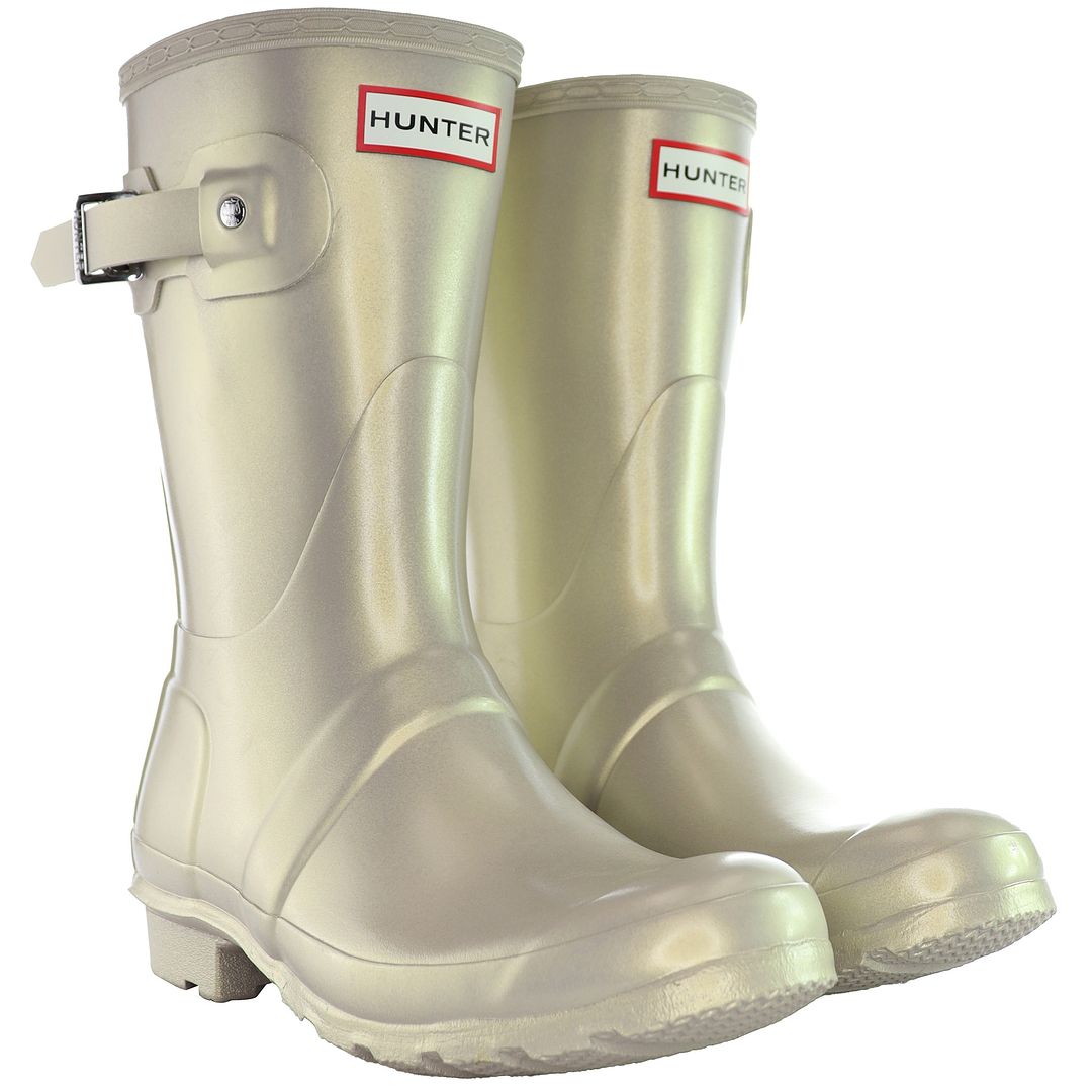 Hunter Nebula Womens Gold Wellington Boots – Sport It First