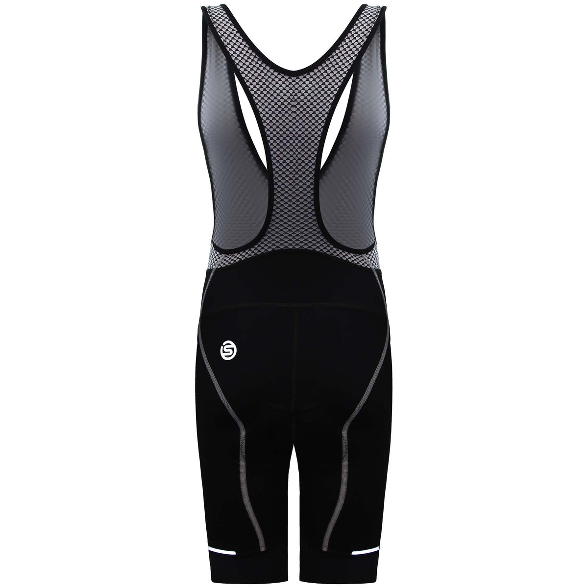 Skins Compression Womens Black/Grey Bib Short – Sport It First