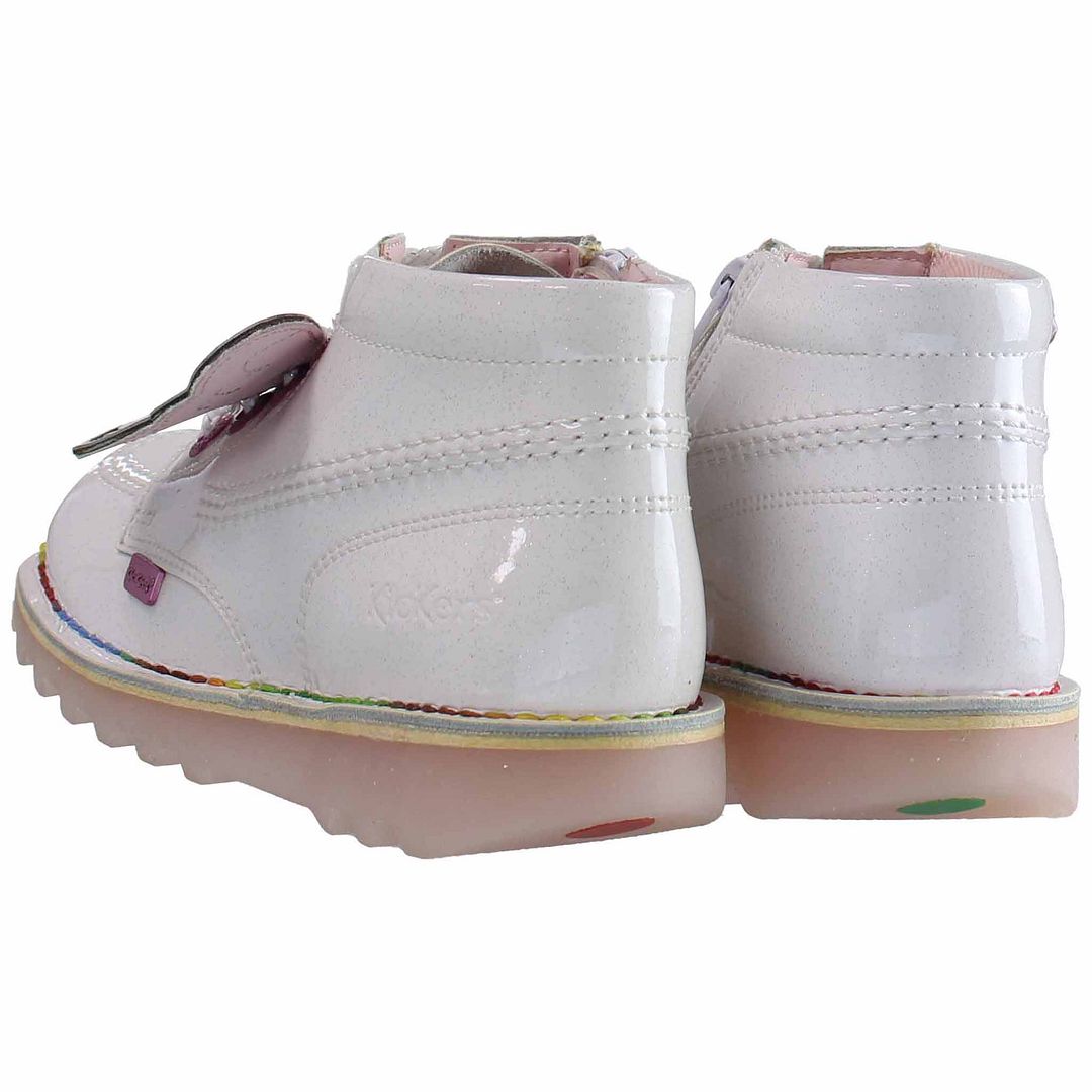 Kickers Hi Classic Kids White Boots – Sport It First