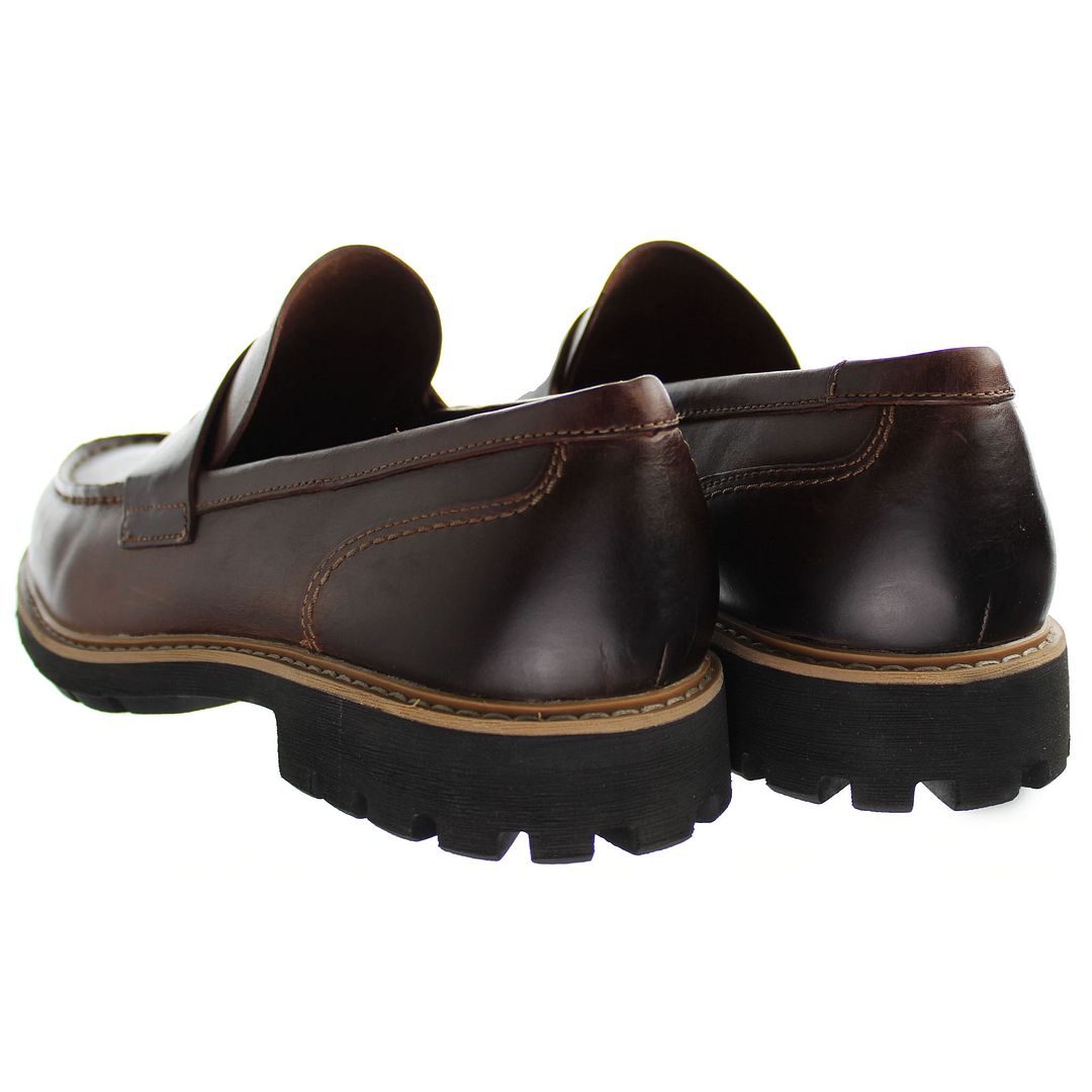 Clarks Batcombe Edge Mens Brown Shoes – Sport It First