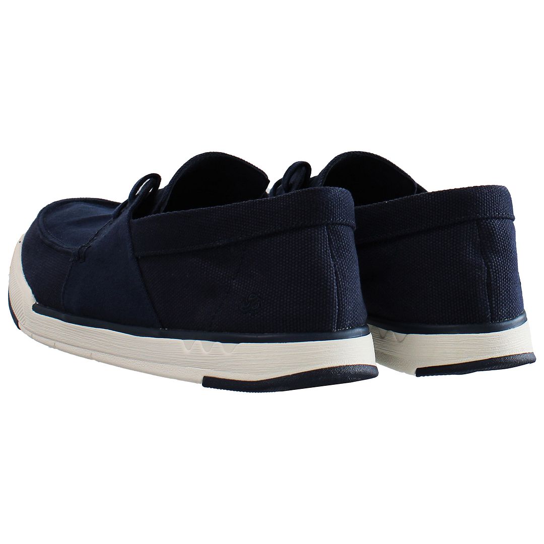 Clarks Step Isle Base Mens Navy Shoes – Sport It First