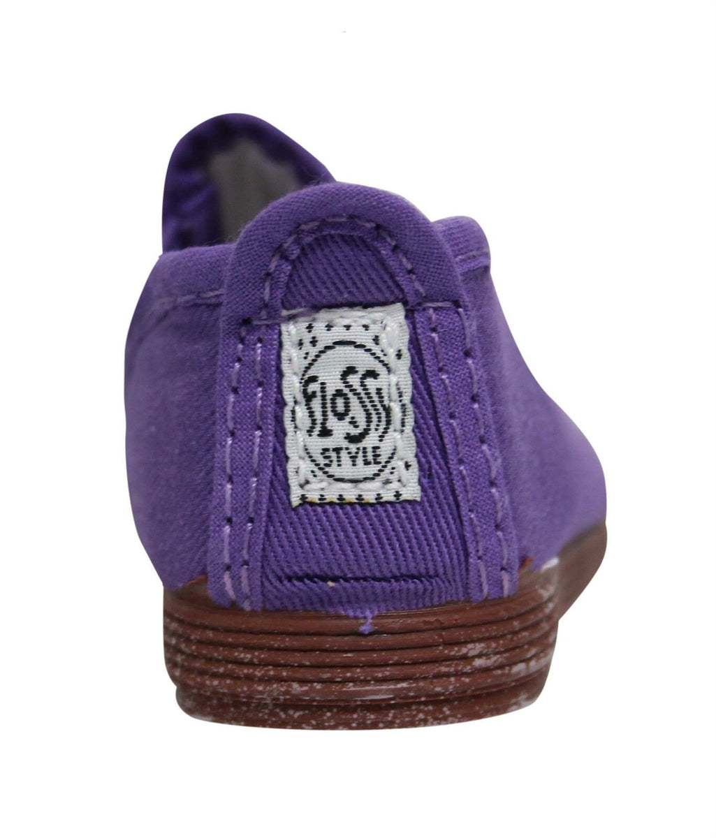 Flossy Style Kids Purple Plimsolls – Sport It First